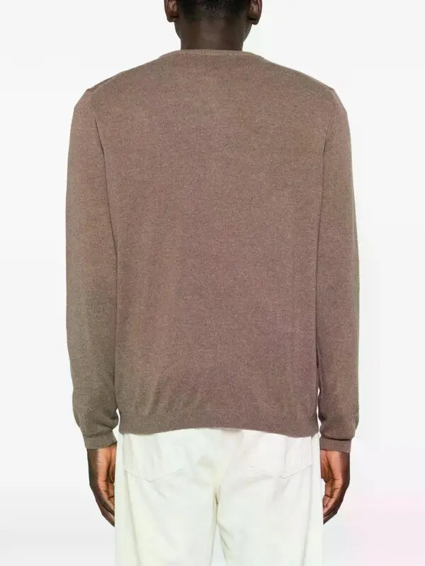 AMARANTO Button-placket Sweater
