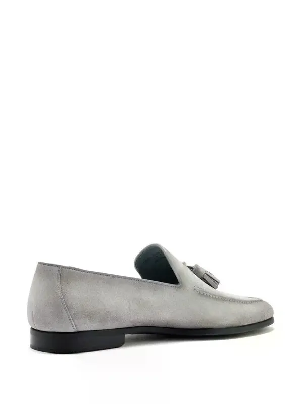 Magnanni Aston Tassel-embellished Suede Loafers