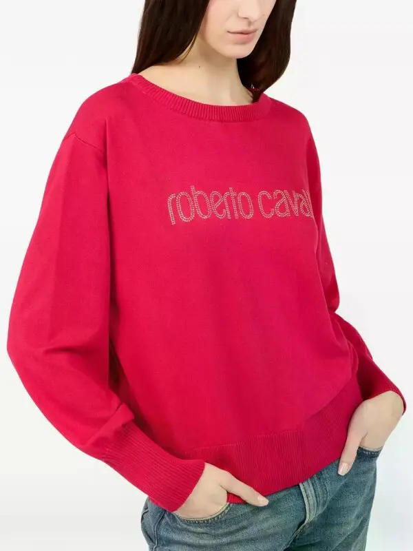 Roberto Cavalli Logo-embellished Sweater