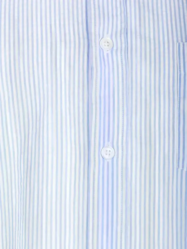 Hartford Striped Seersucker Shirt