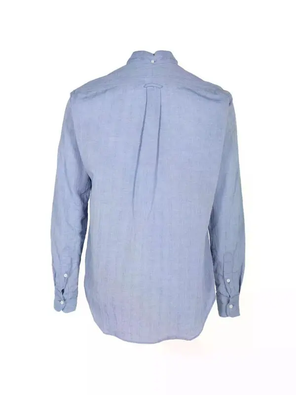 Gitman Bros Stripe-textured Button-down Shirt
