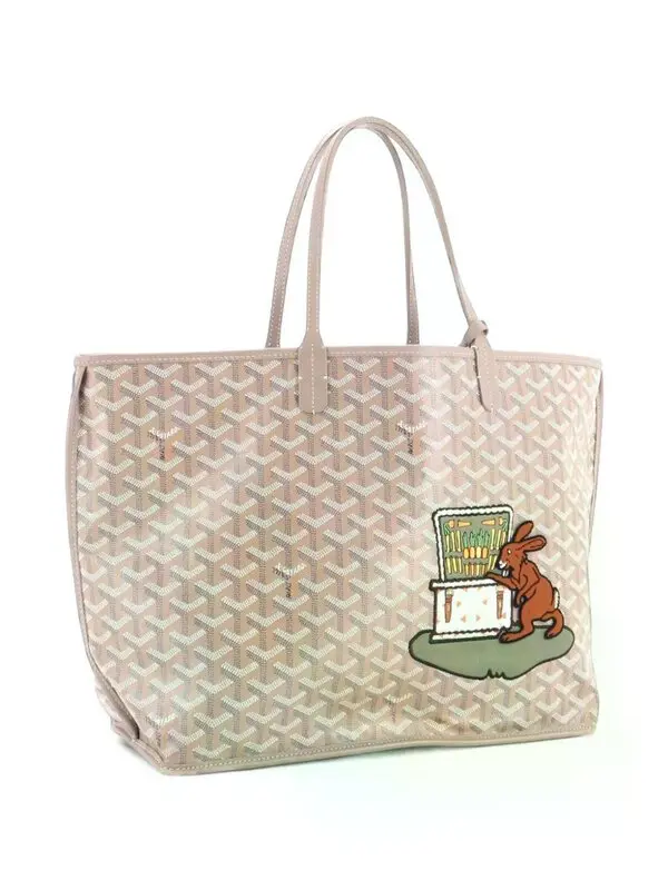 Goyard Anjou Reversible Embroidered Coated Canvas Pm Tote Bag