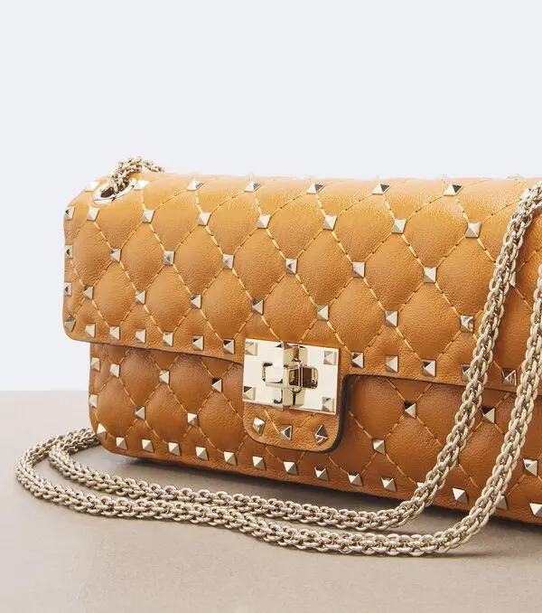 Valentino Garavani Rockstud Spike Medium Leather Shoulder Bag