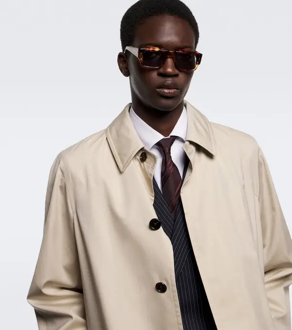 JACQUES MARIE MAGE Devoto Rectangular Sunglasses