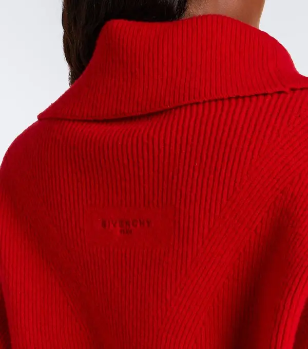 Givenchy Wool Zip-up Cardigan