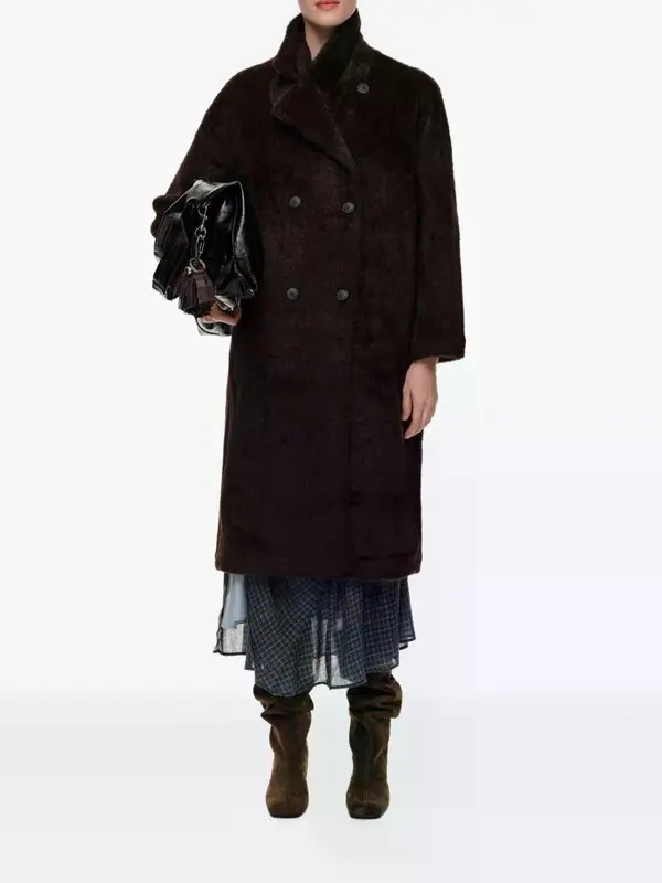Bimba Y Lola Midi Faux-fur Coat