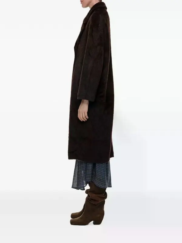 Bimba Y Lola Midi Faux-fur Coat