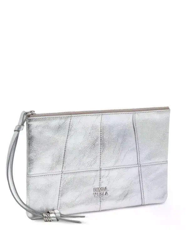 Bimba Y Lola Medium Leather Zipped Make-up Clutch