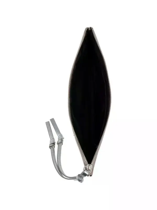 Bimba Y Lola Medium Leather Zipped Make-up Clutch