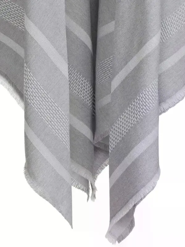 Elisabetta Franchi Wool Scarf - Grey
