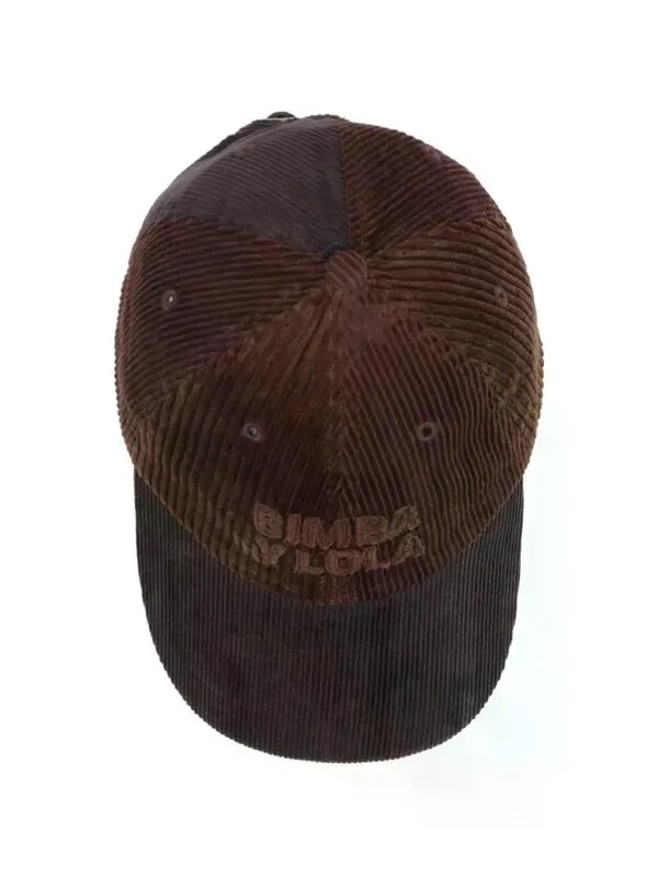 Bimba Y Lola Corduroy Patchwork Cap