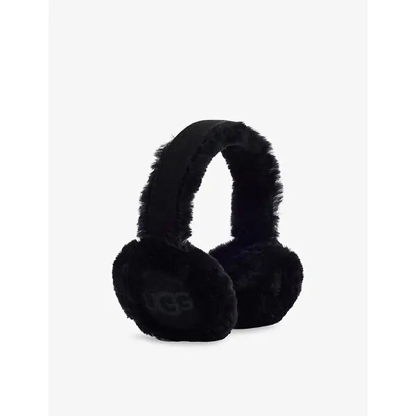 UGG Logo-embroidered Sheepskin Earmuffs