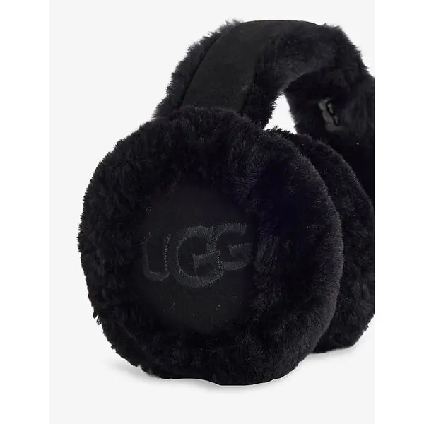 UGG Logo-embroidered Sheepskin Earmuffs