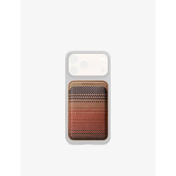 THE TECH BAR Pitaka Magnetic Woven Wallet - Sunset