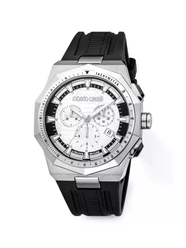 Roberto Cavalli Chronograph Tachymeter 44mm Watch