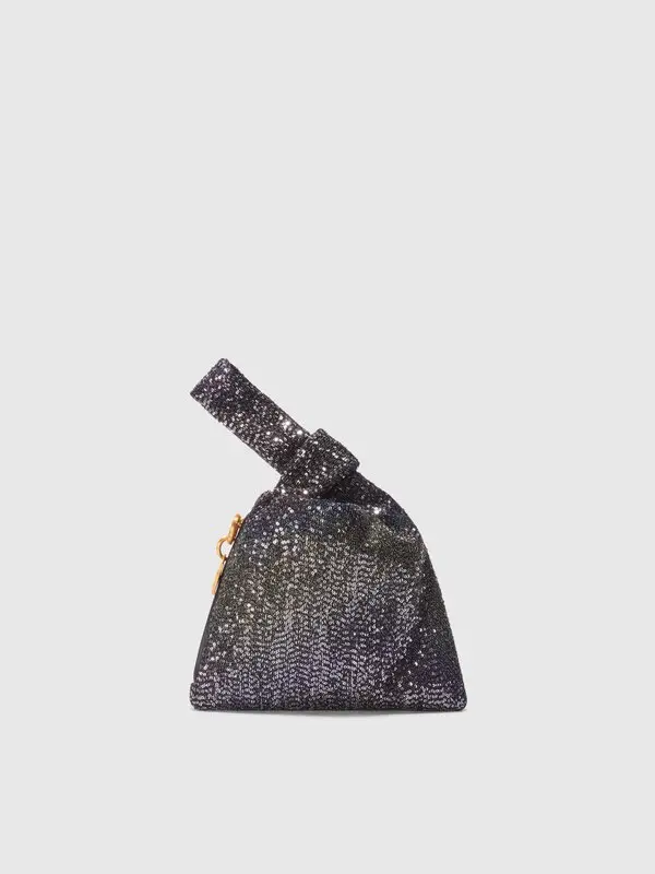 Missoni Handbag With Sequins And Logo Charm