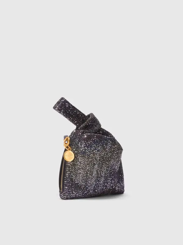 Missoni Handbag With Sequins And Logo Charm