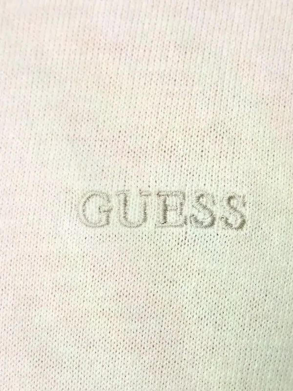 Guess Logo-embroidered Crew-neck T-shirt