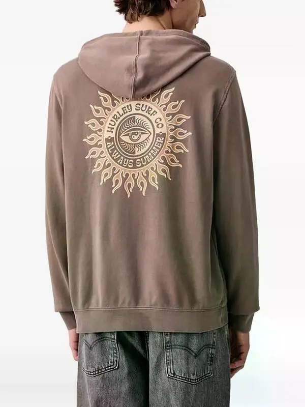 Hurley Graphic-print Drawstring Hoodie