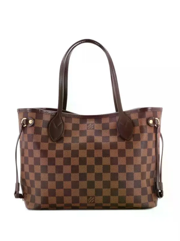LOUIS VUITTON Neverfull Damier Pm Tote Bag