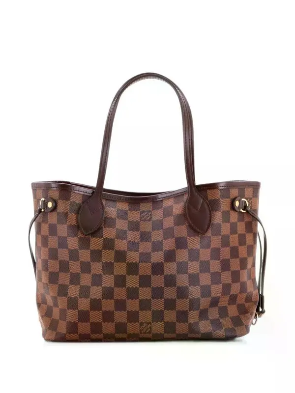 LOUIS VUITTON Neverfull Damier Pm Tote Bag