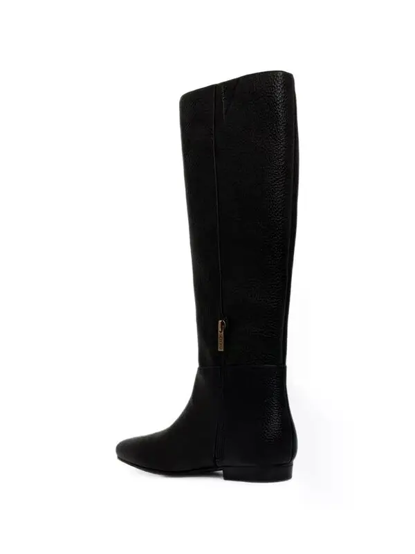 Guess Elliana Logo-plaque Pebbled-effect Boots