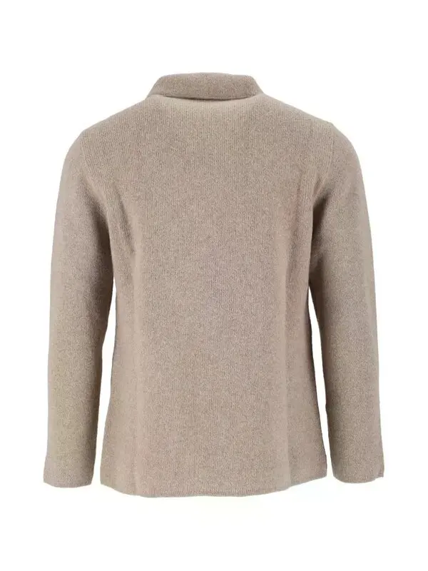 LARDINI Knitted Wool Jacket