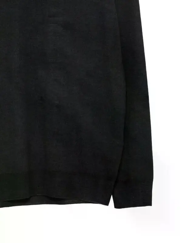 Fedeli Contrast-stitch Polo-collar Polo Shirt