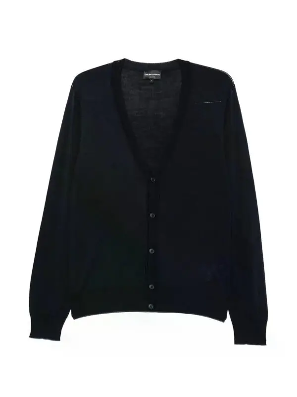 Emporio Armani V-neck Button-up Cardigan