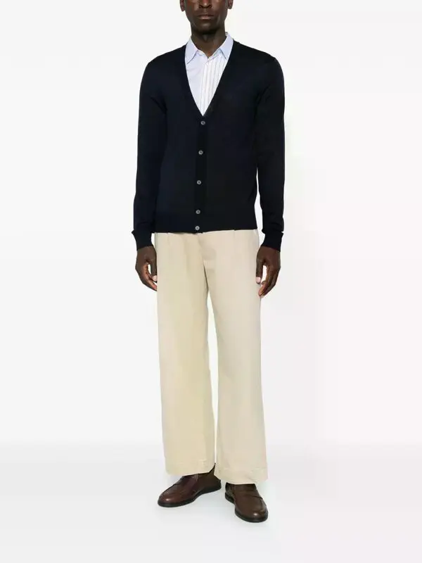 Emporio Armani V-neck Button-up Cardigan
