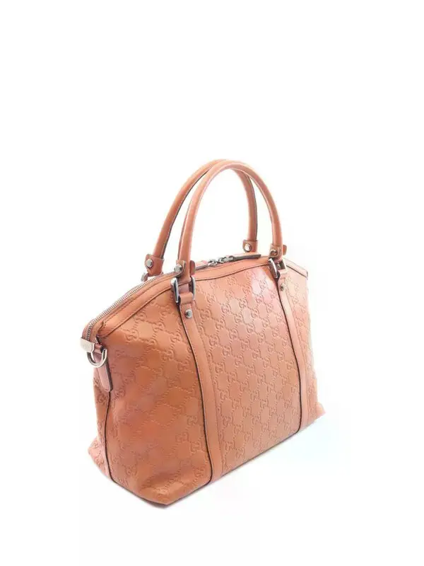 Gucci 2016-2026 Medium Guccissima Gg Charm Dome Satchel
