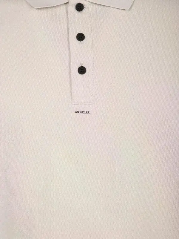 Moncler Logo-print Piqué Polo Shirt