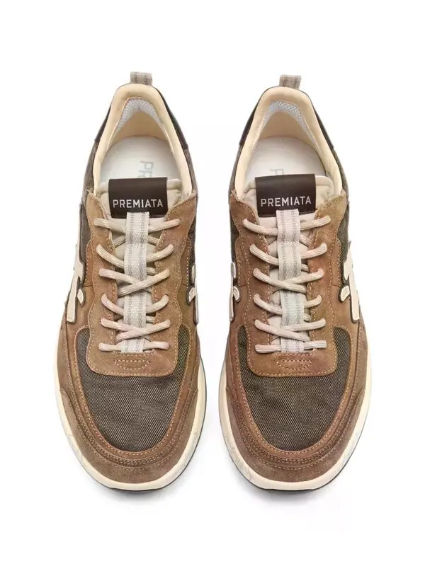 Premiata Nous Panelled Sneakers