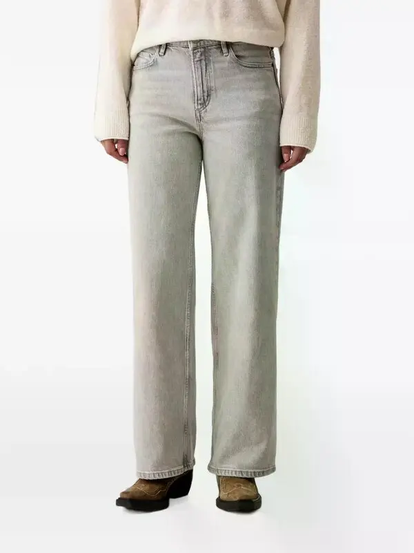 Marc O'polo Tolva Wide-leg Jeans - Grey