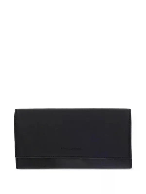Marc O'polo Logo-debossed Foldover Wallet - Black