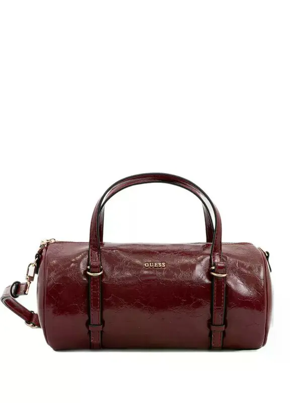 Guess Taylor Crinkled-finish Tote Bag - Red