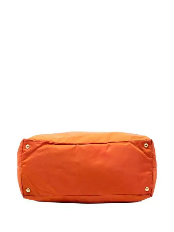 Prada 2013-2026 Saffiano Trimmed Tessuto Satchel
