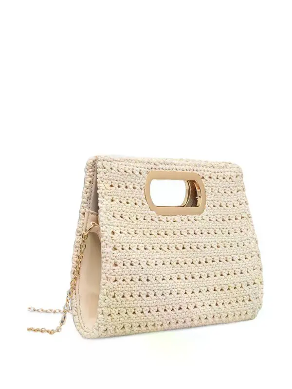 MORGAN Crochet Cut-out Clutch Bag