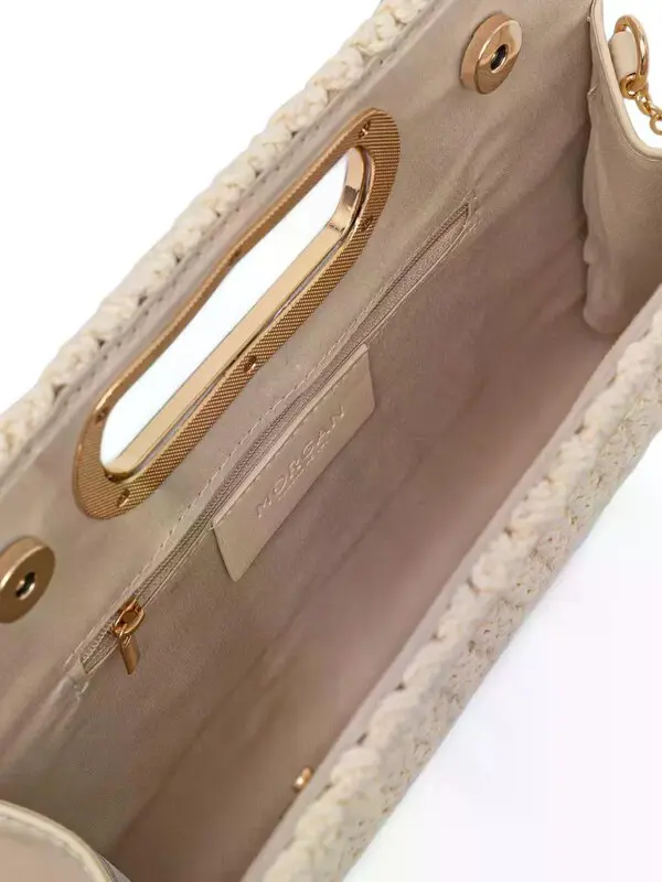 MORGAN Crochet Cut-out Clutch Bag