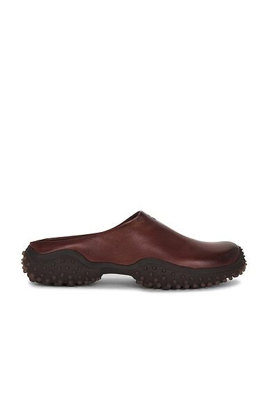 Miu Miu Vitello Antic Bubble Slide