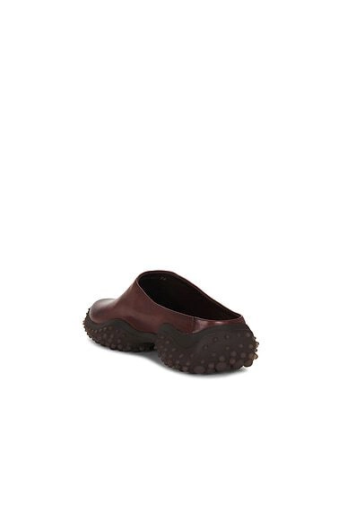 Miu Miu Vitello Antic Bubble Slide