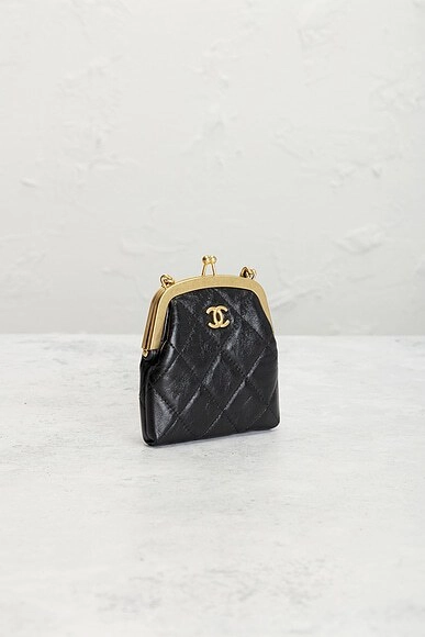 Chanel Lambskin Multi Clutch Shoulder Bag