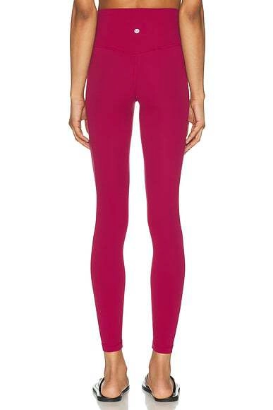 Lululemon Align No Line High Rise 25 Legging - Raspberry Rave