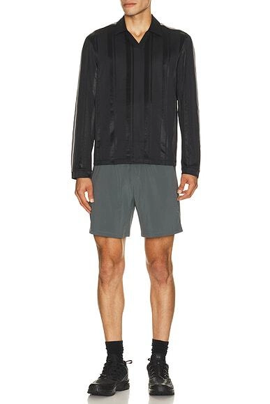 Lululemon Knit Stripe Rugby Shirt