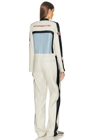 PORSCHE X Revolve Daytona Leather Jumpsuit