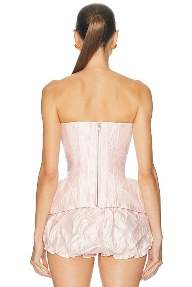 AKNVAS Emmi Strapless Structured Top