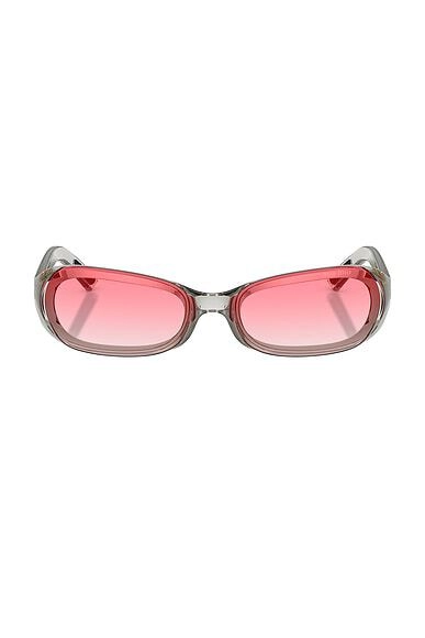 Miu Miu Oval Sunglasses - Transparent