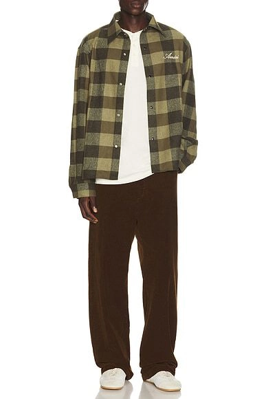 Amiri Os Heavy Flannel Shirt