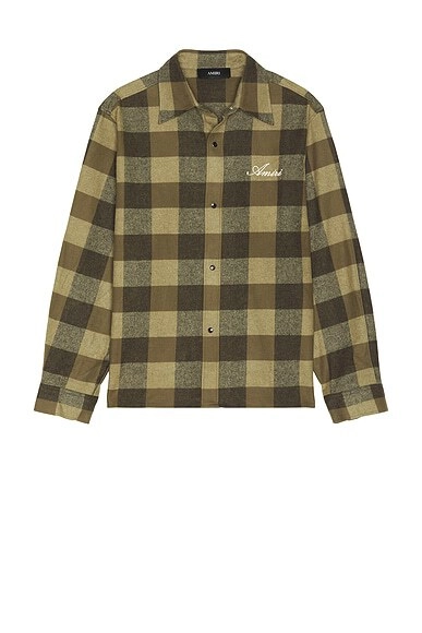 Amiri Os Heavy Flannel Shirt