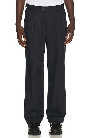 PERCIVAL Pleated Leg Trousers
